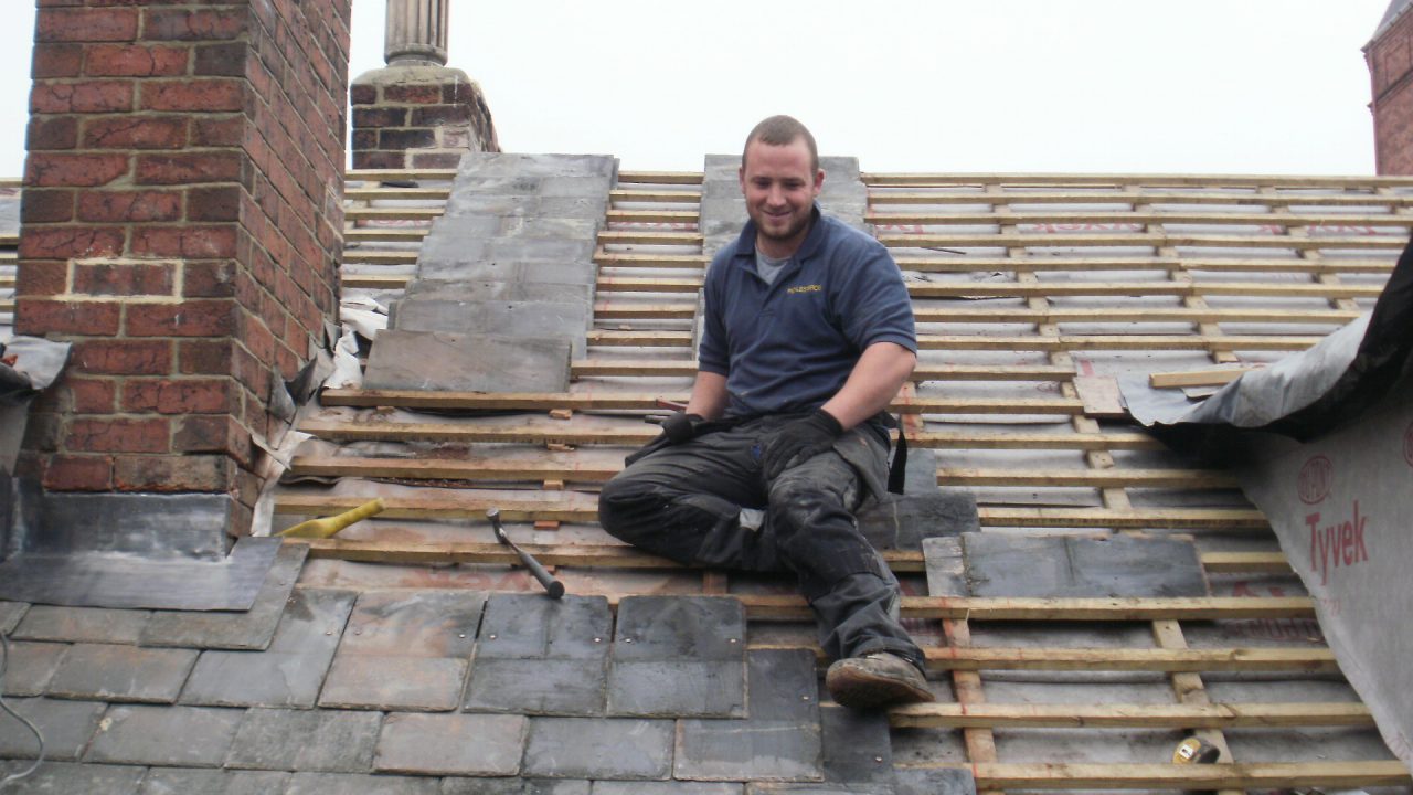 Adam Cropper slating | Pickles Roofing