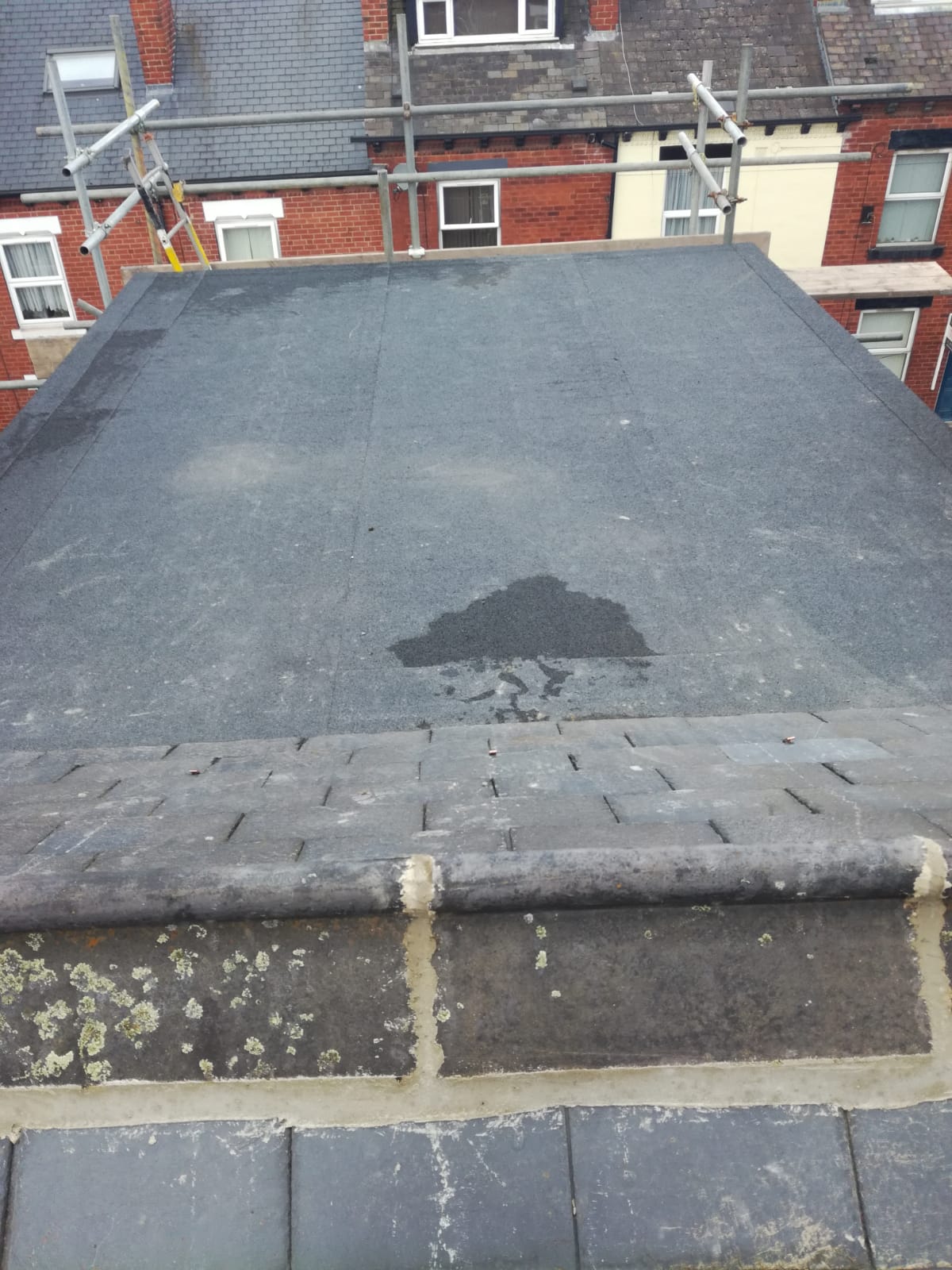 Recently completed Axter torch on felt system | Pickles Roofing