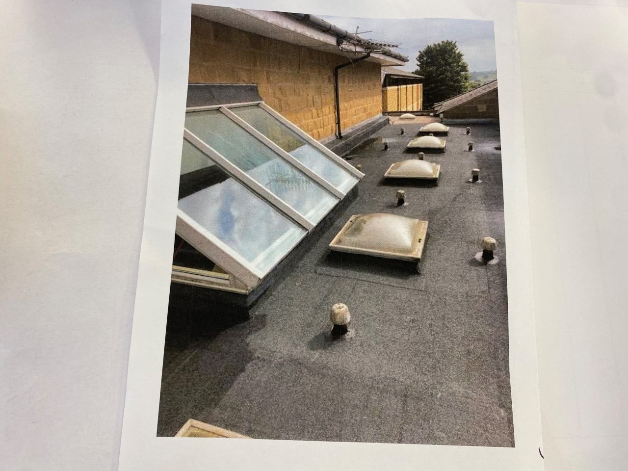 Recently complete Axter torch on felt system | Pickles Roofing